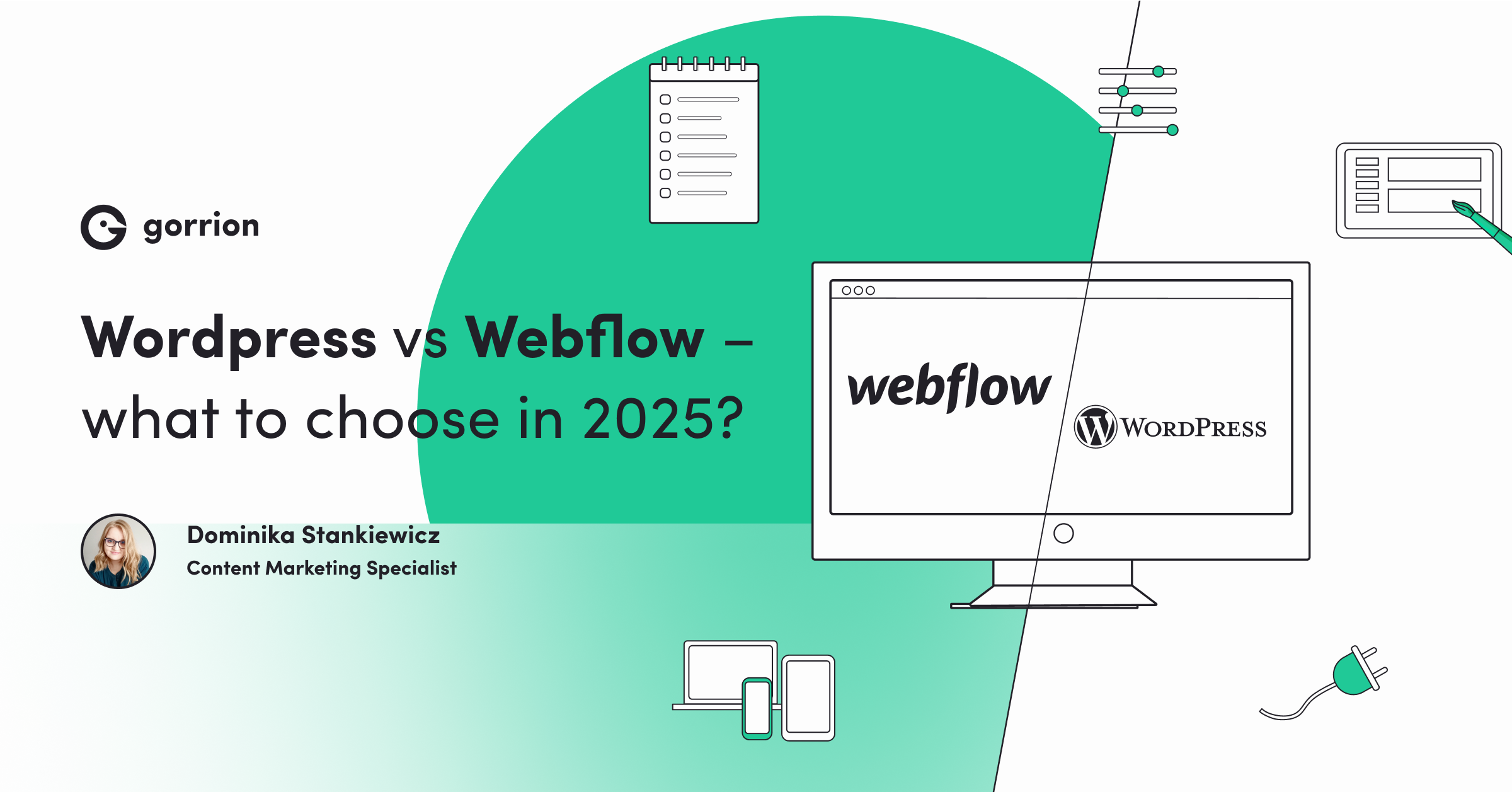 Wordpress vs Webflow – what to choose in 2025? | Gorrion blog